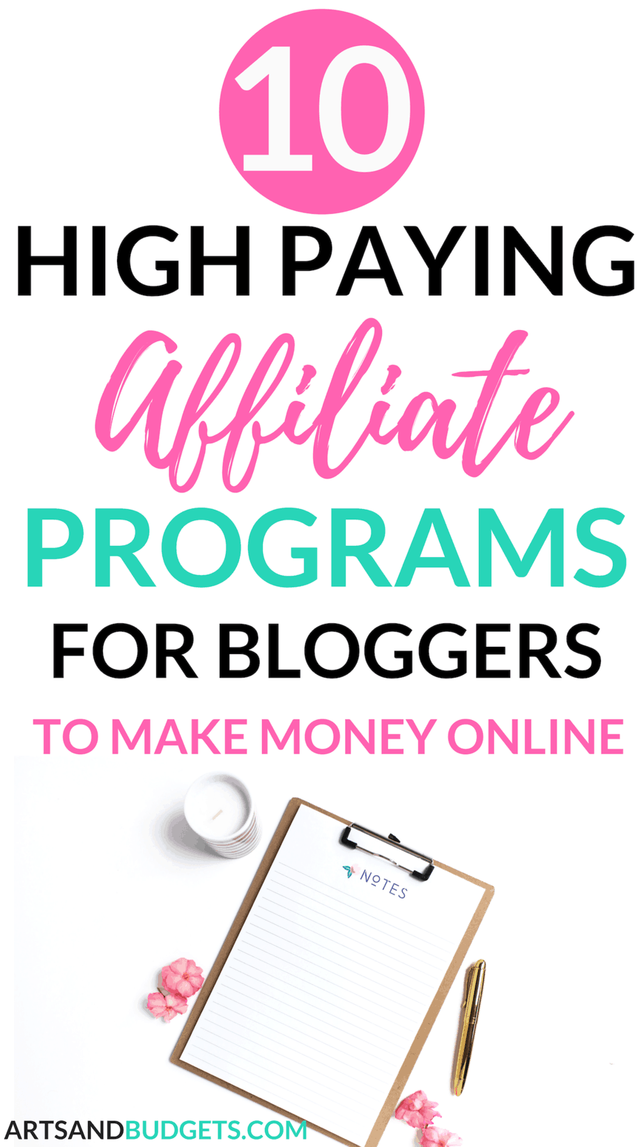 10 Affiliate Marketing Programs to Monetize Your Blog - Arts and Budgets