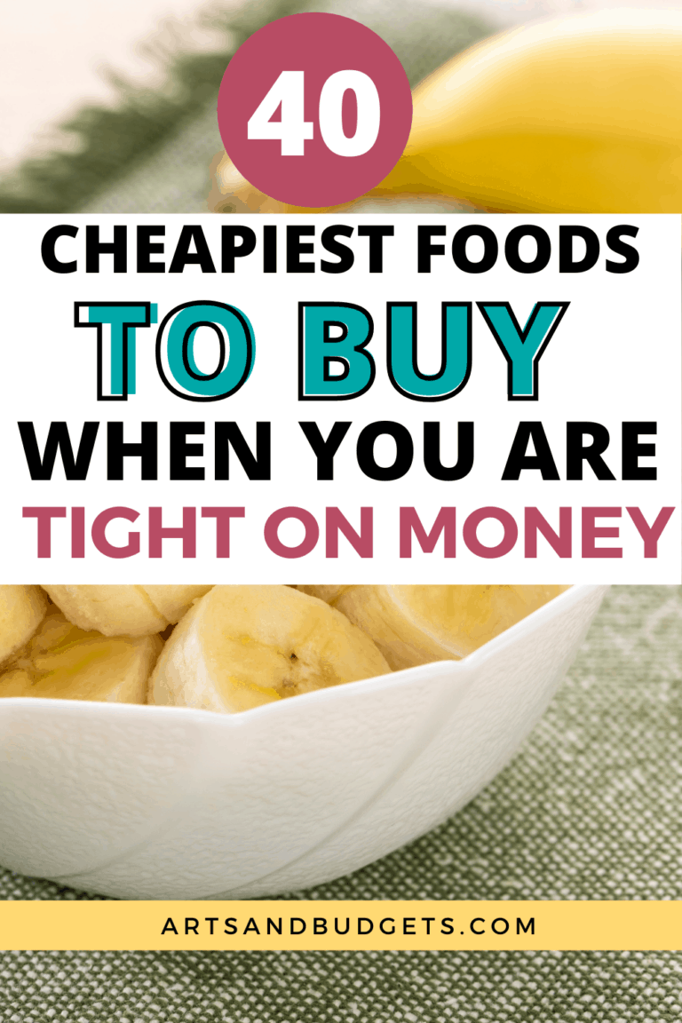 Cheapest Groceries List: 40 Best Foods To Buy On A Tight Budget - Arts ...
