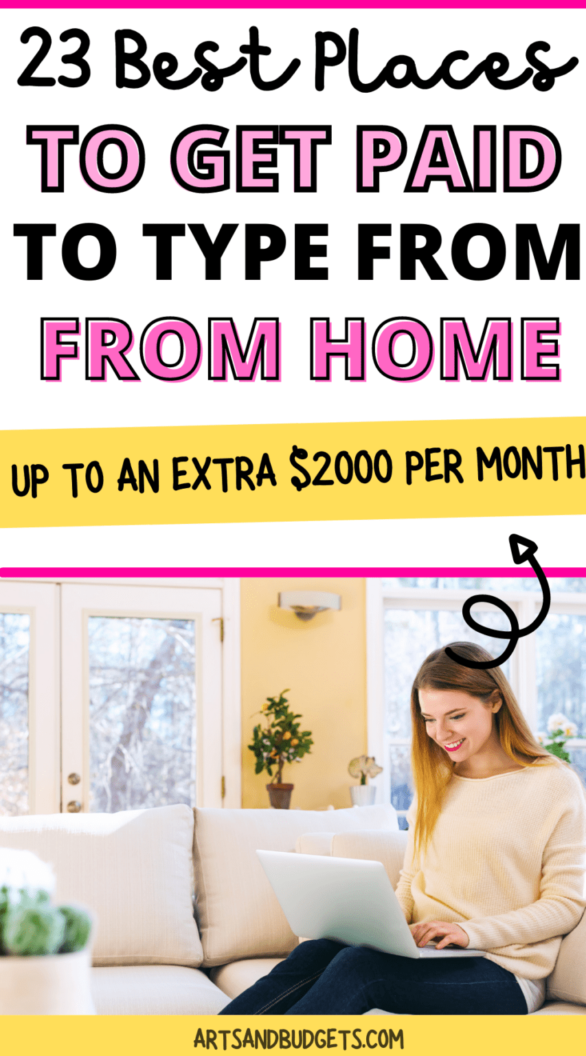 23 Best Sites To Get Paid To Type From Home (Up To $35/hr) - Arts and ...