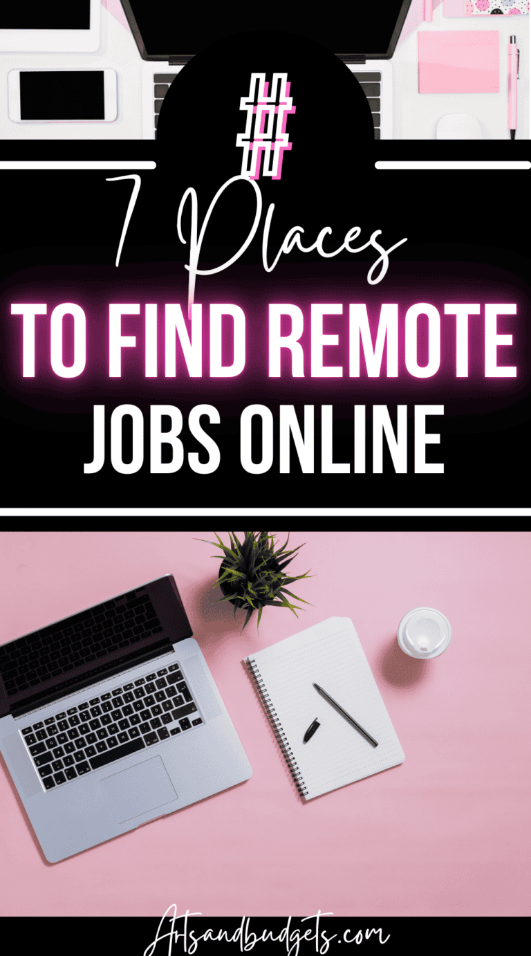 7 Best Places to Find Remote Jobs Online In 2025 - Arts and Budgets